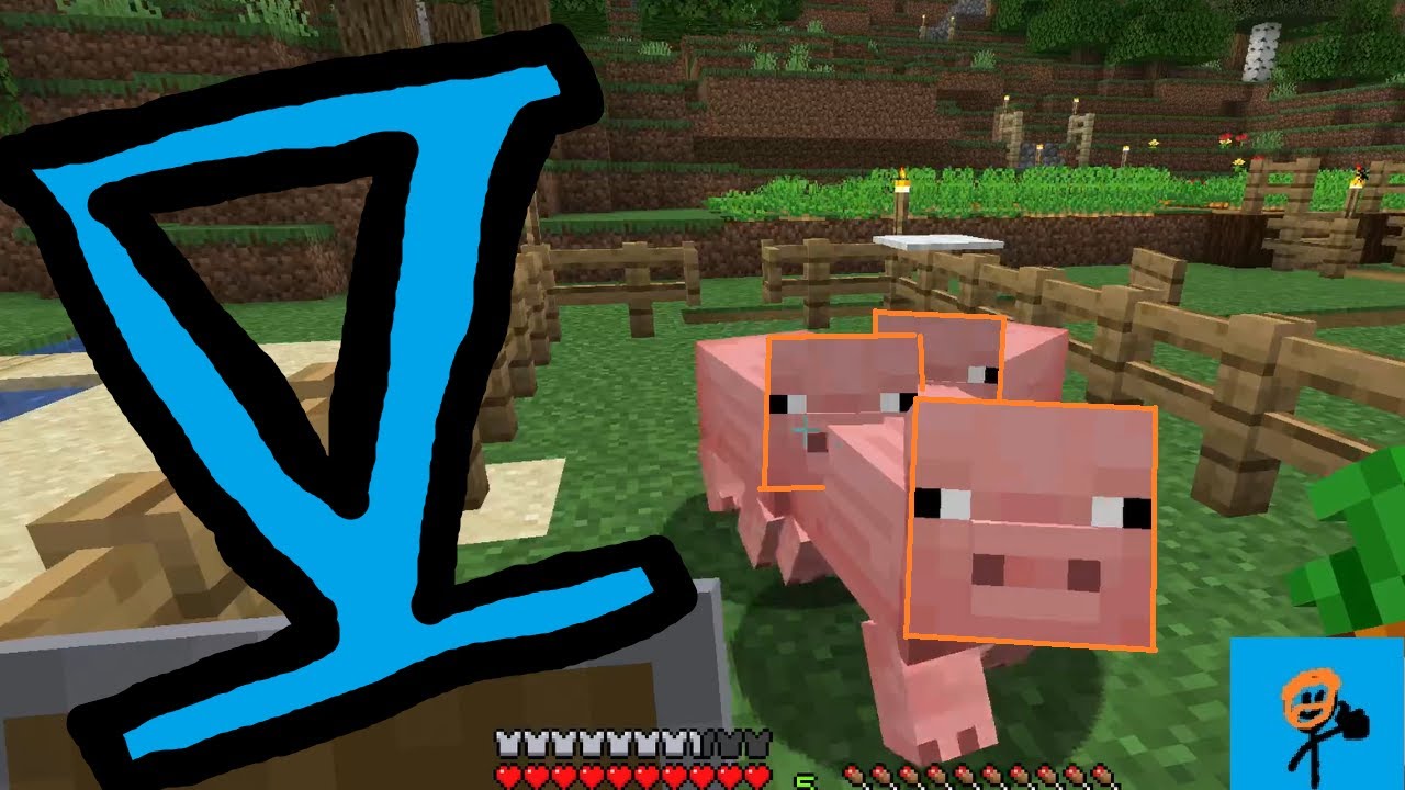 "Catching Pigs and Progress on The Tower" - Ep.5 Minecraft Let's Play ...