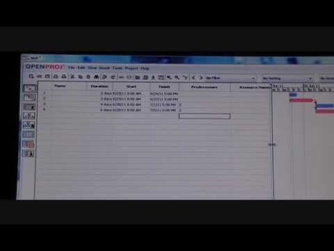 OpenProject Tutorial Part 1 wmv - YouTube