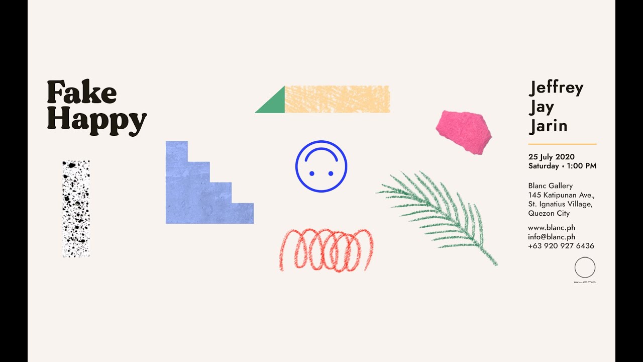 Fake Happy - Jeffrey Jay Jarin | July 25, 2020 - YouTube