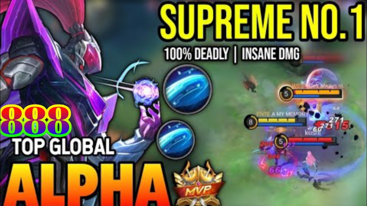 Alpha Best Build 2024 | 888 | Alpha Gameplay ~ MLBB #mobilelegends # ...