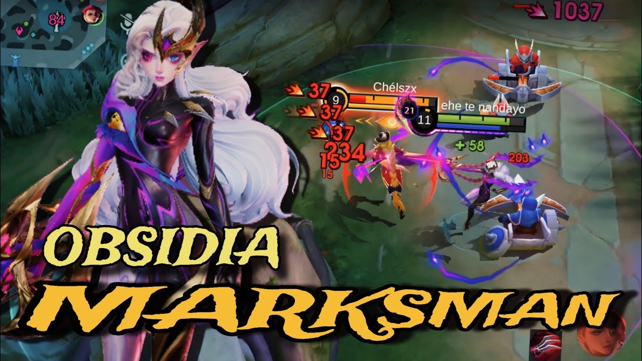 NEW HERO OBSIDIA GAMEPLAY BROKEN MM || MOBILE LEGENDS - YouTube