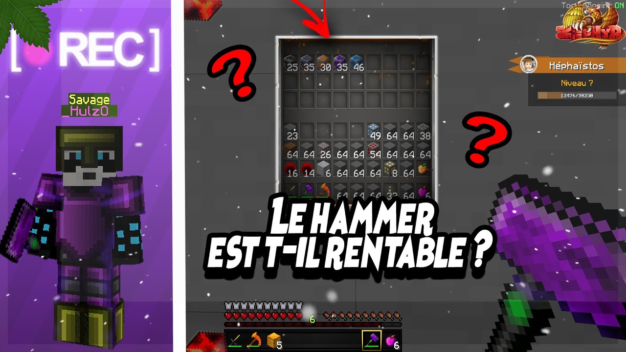 Le Hammer est-il rentable sur ZEPHYRMC V3 + [Concours Trésors Zeus ...