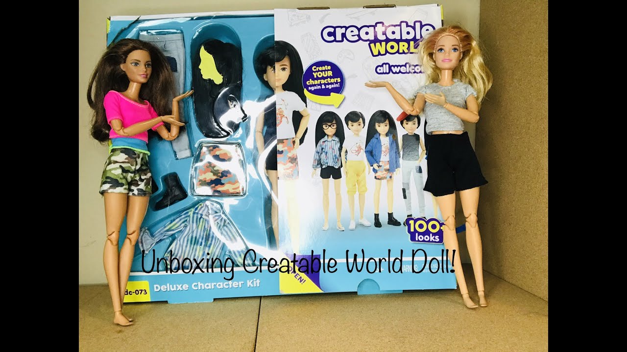 Unboxing Creatable World Doll Haul! - YouTube