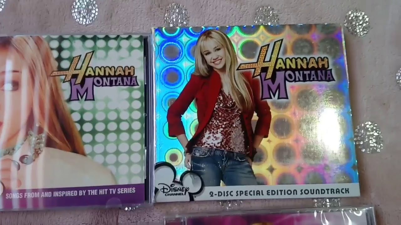 My Hannah Montana & Miley Cyrus CD Collection - YouTube