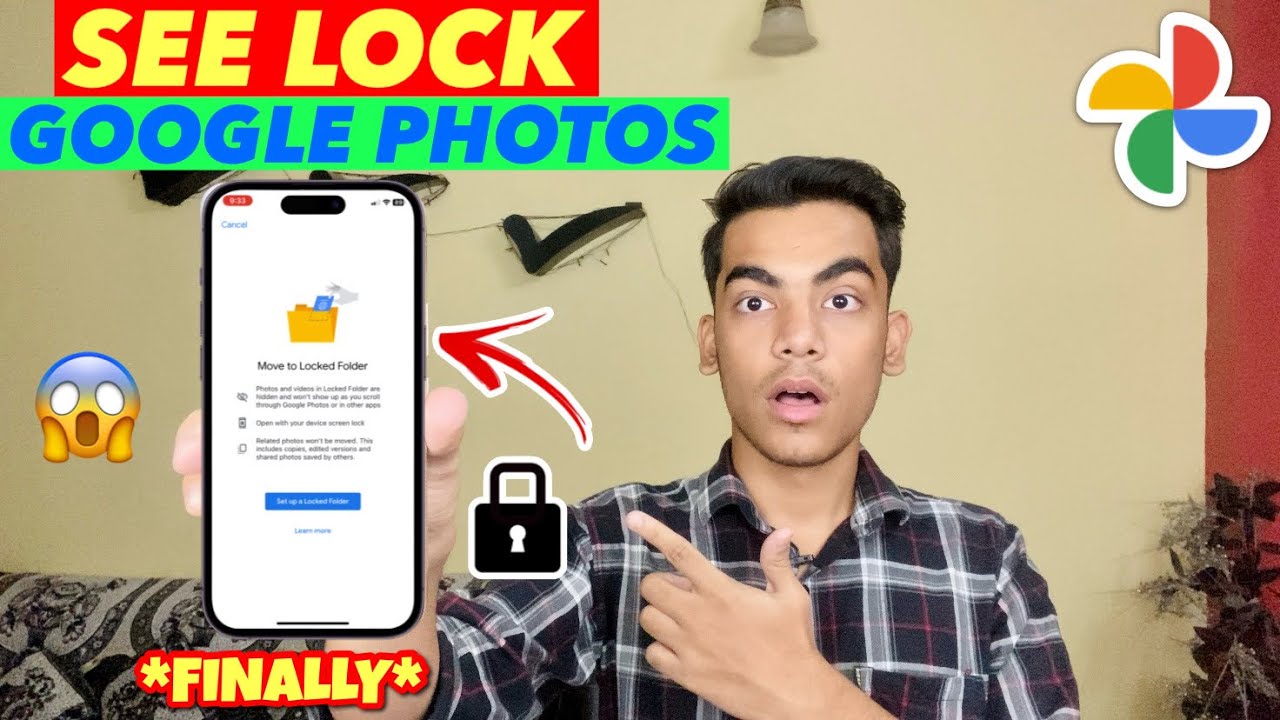 How To See Lock Photos In Google Photos | Google Photos Me Hide Photo ...