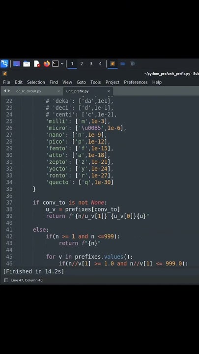 unit prefix converter python matplotlib - YouTube