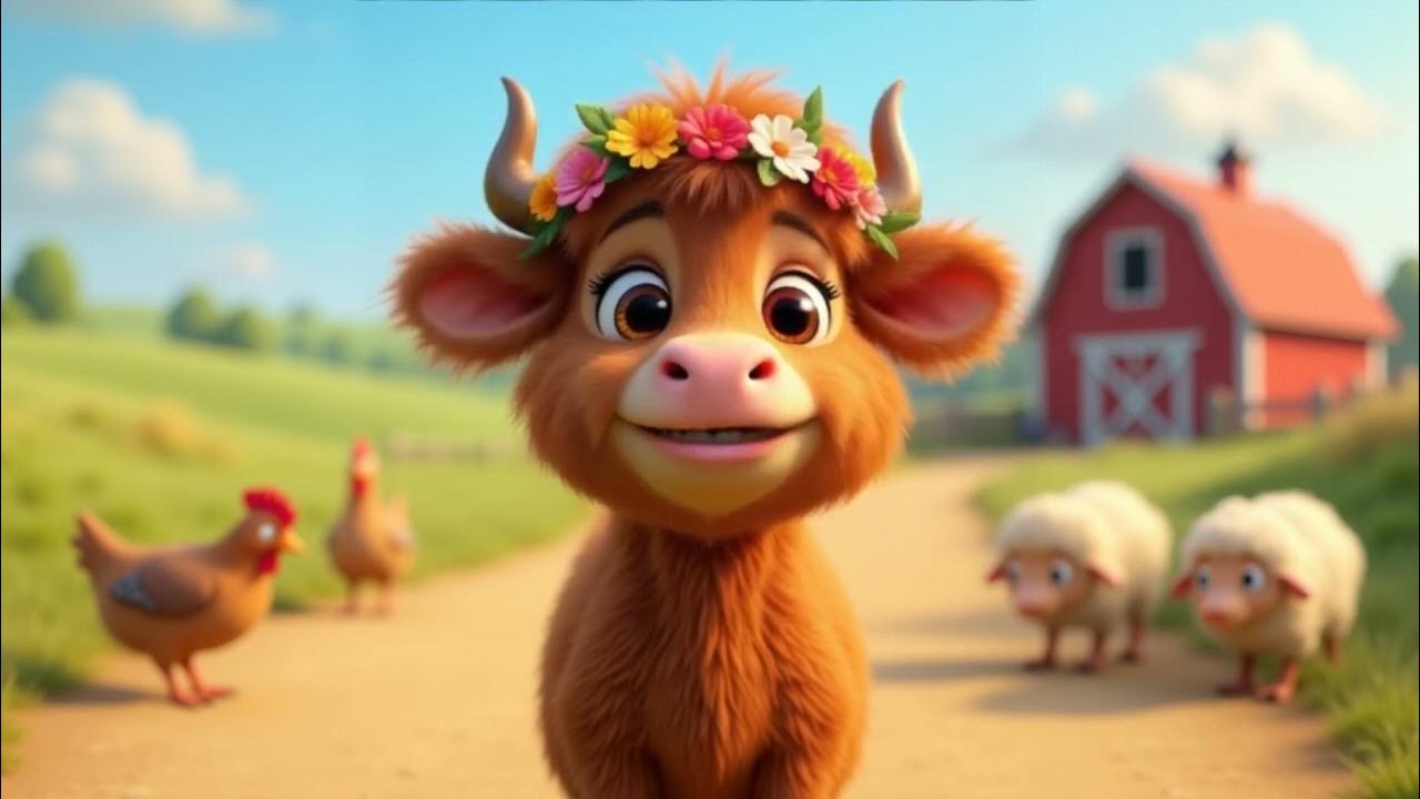 Buttercup’s Barnyard Counting Game | Fun Farm Animal Counting Song for ...