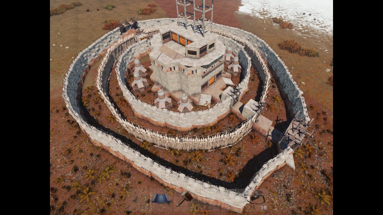 RUST 3x3 multi tc bunker Preview - YouTube