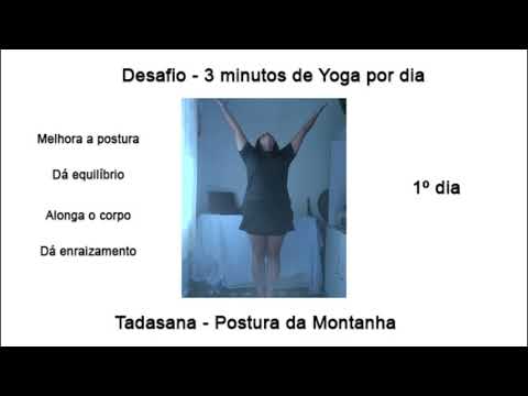 Desafio - 3 Minutos de Yoga - vídeo 1