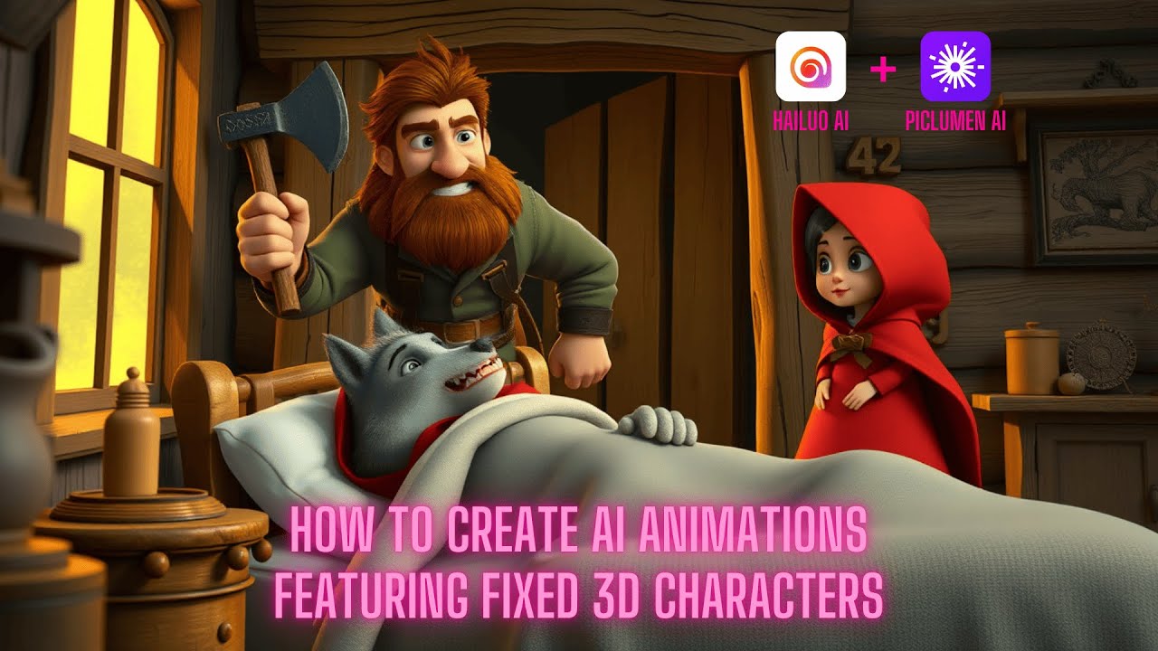 How to Create AI-Powered Animations with Fixed 3D Characters – Step-by ...