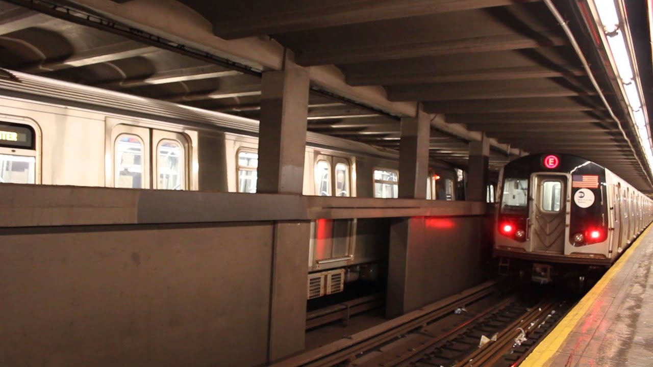 MTA NYC Subway : R160A-2 (E) Train Departing 2nd Avenue (Weekend) - YouTube