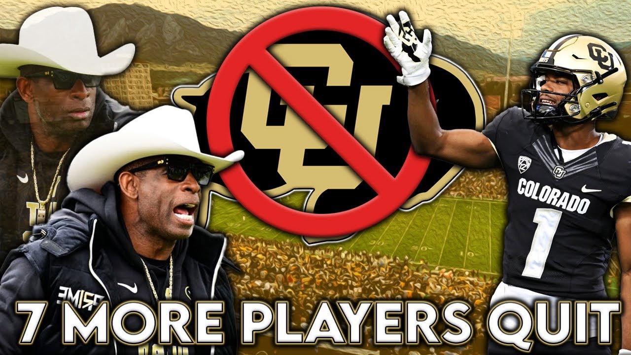 BREAKING NEWS: 7 More Players QUIT On Coach Prime & Colorado Buffaloes ...