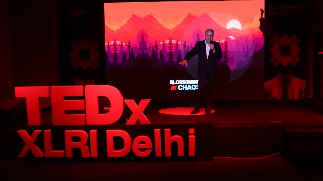 Blossoming in Chaos through Passion | Moraad Ali Khan | TEDxXLRI Delhi ...