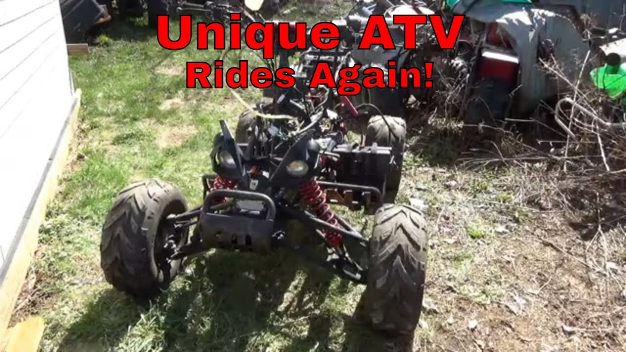 Reviving a Unique ATV, 150cc GY6 Powered, Wide Stance 4 Wheeler! - YouTube