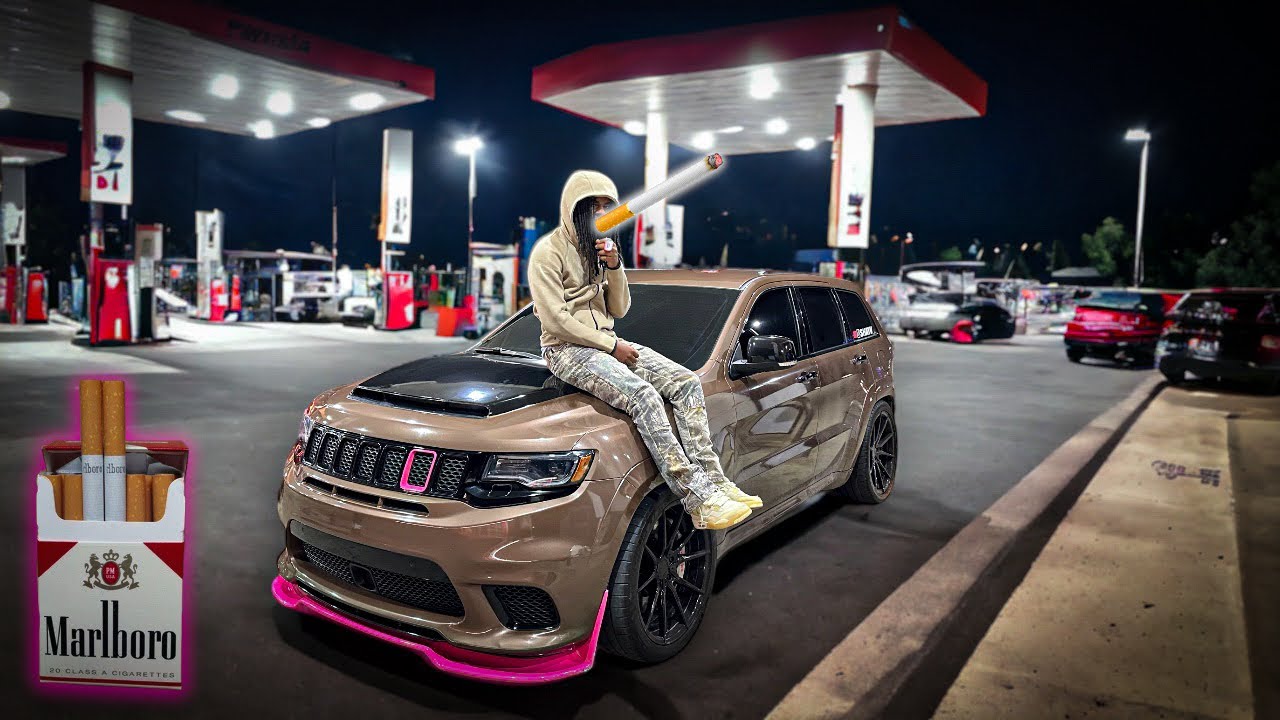 SMOKING CIGARETTES WHILE ABUSING TRACKHAWK… (ft. FastLifeNick) - YouTube