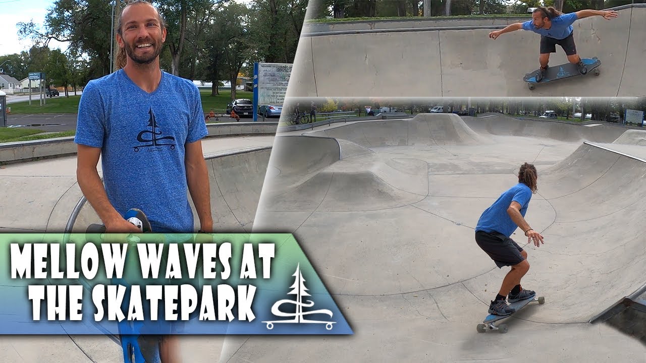 Cement Surfing in Utah! Longboarding Salt Lake City Jordan Skatepark ...