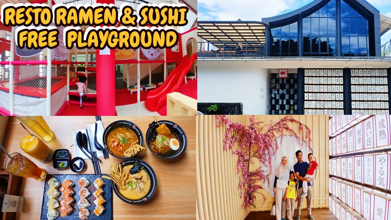 RAITOYA RESTO RAMEN & SUSHI KONSEP JEPANG DI BOGOR, ADA PLAYGROUNDNYA‼️ ...