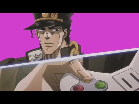 Jotaro Kujo Playing Video Game Green Screen Part 2