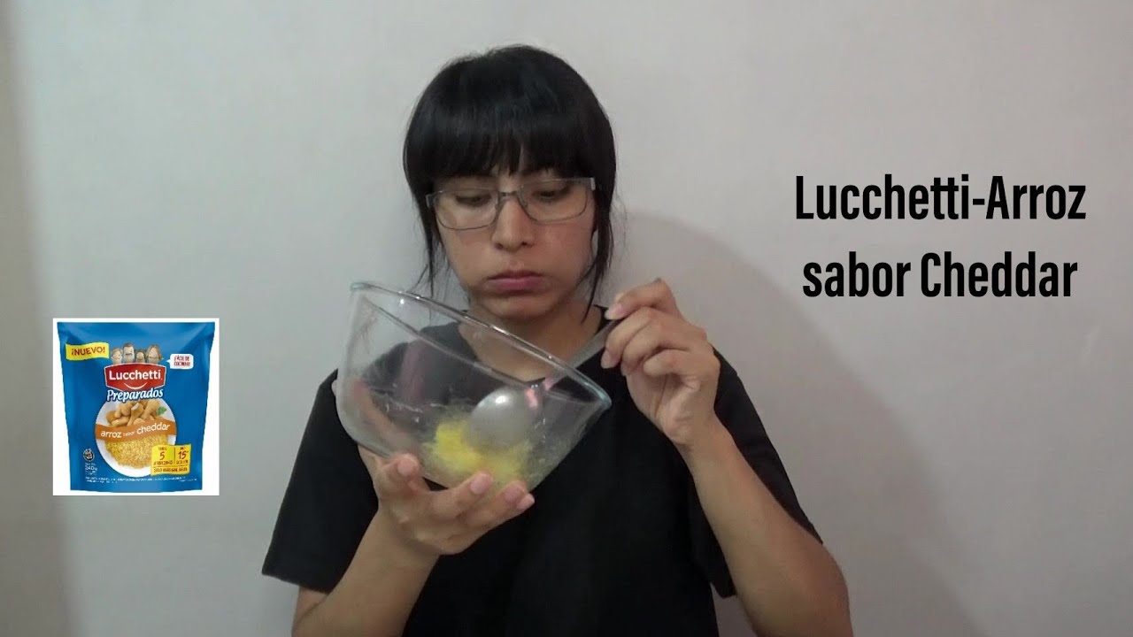 ¡Arroz Sabor Cheddar-Lucchetti! - YouTube