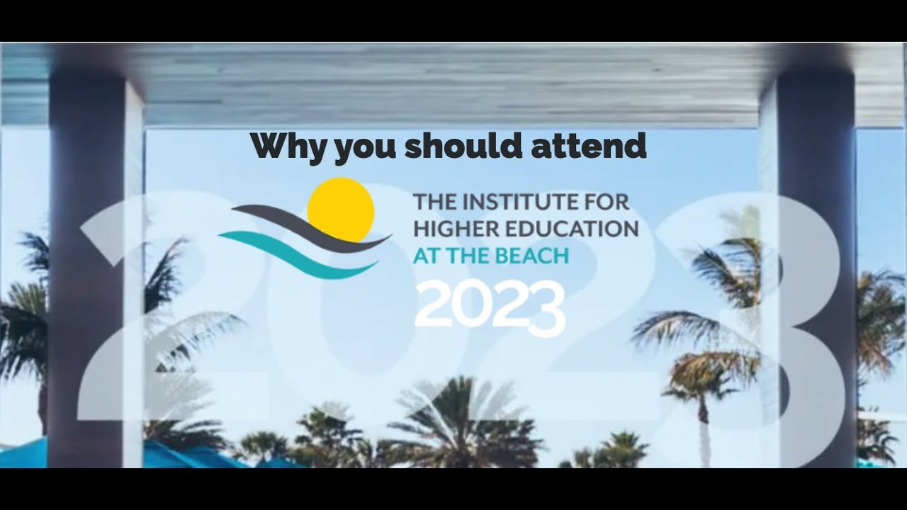The Institute for Higher Education Emerging Enrollment Leaders Track ...