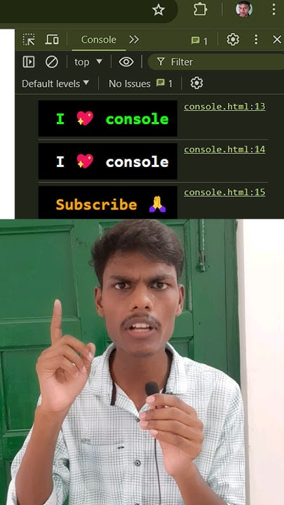 Style Your Console.log #javascript #shorts #coding #console #html #css #codingchallange #gaming ...
