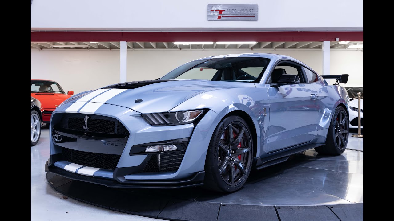 2022 Ford Mustang Shelby GT500 Heritage Edition Startup and Walk Around ...