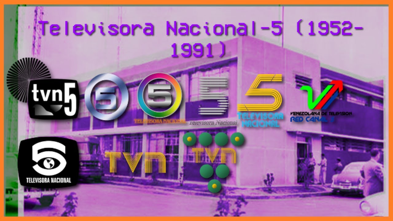 TVN-5 Evolucion 1952-1991 - YouTube