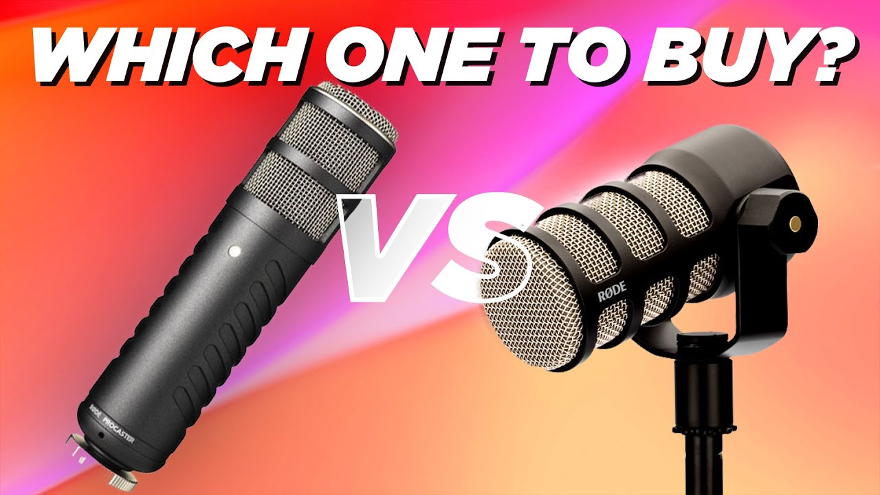 Rode ProCaster vs Rode Podmic | Which One Should You Buy? - YouTube
