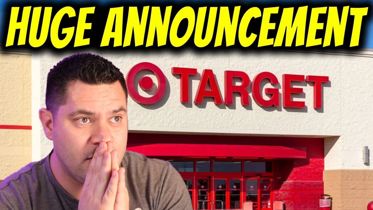 Target Makes HUGE Announcement That Worries Customers - YouTube