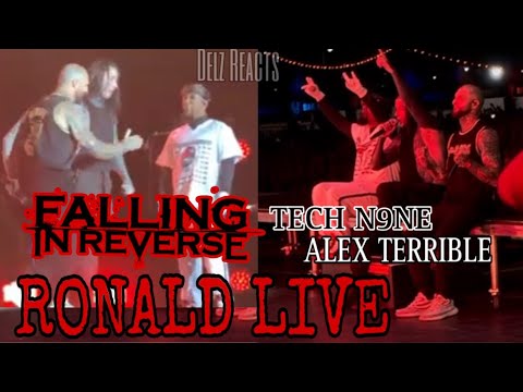 Falling In Reverse Ronald Live with Tech N9ne & Alex Terrible for the ...