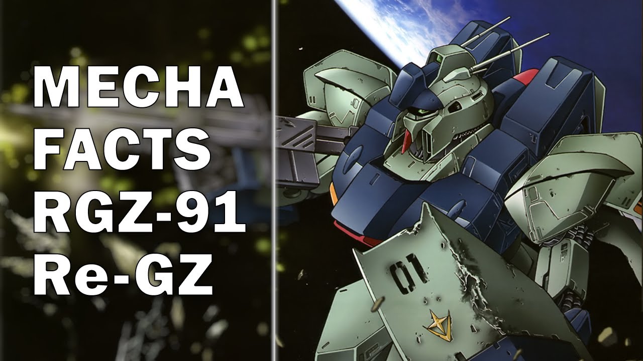 Mecha Facts Episode 2: RGZ-91 Re-GZ (Refined Gundam Zeta) - YouTube