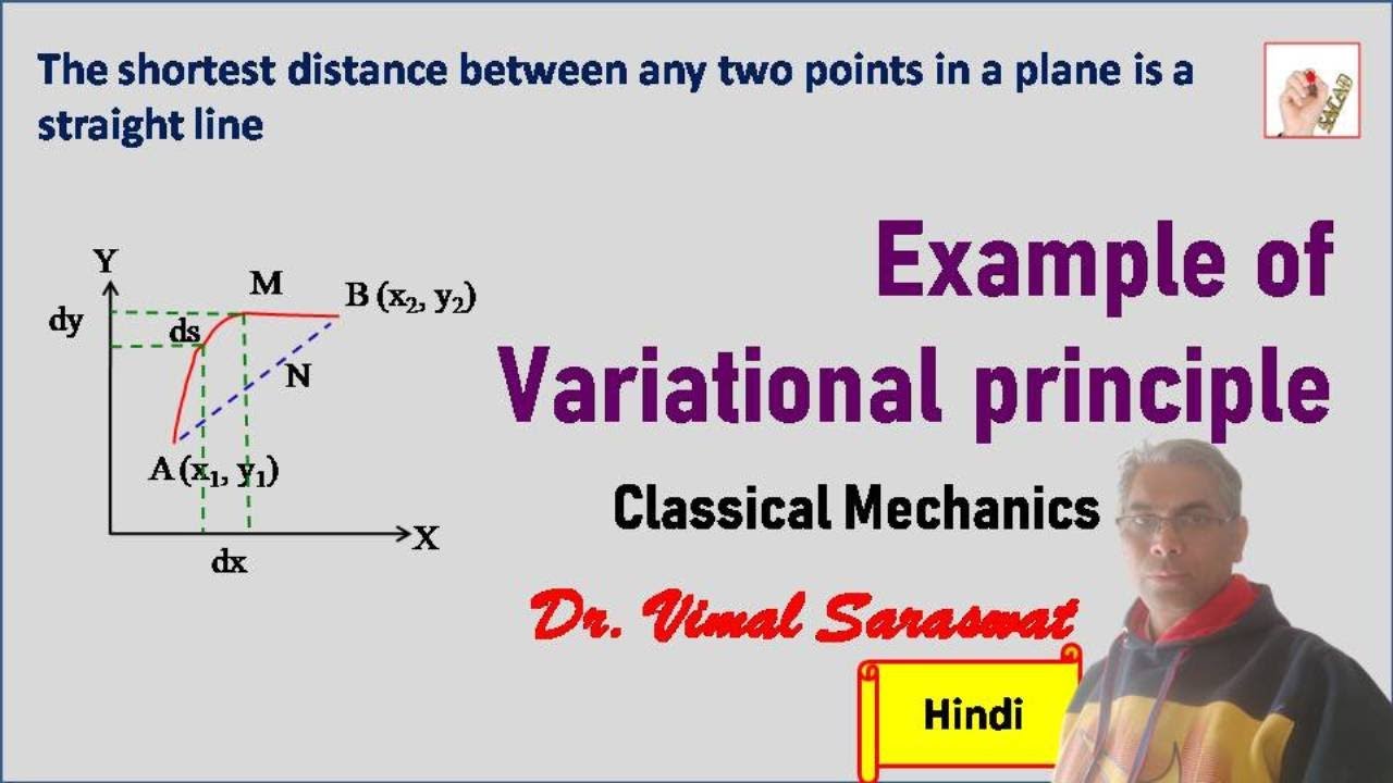 Example of variational principle | L-11 | Classical mechanics - YouTube