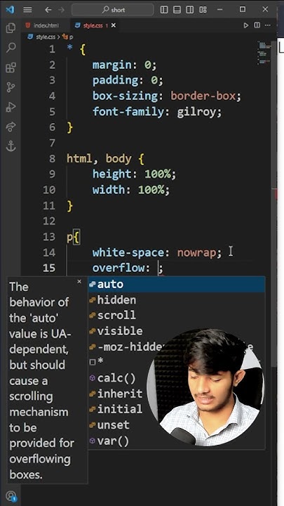37/100 Tricks: Nowrap / Text Ellipsis in CSS | HTML CSS JS Animation and Effects #webdevelopment ...