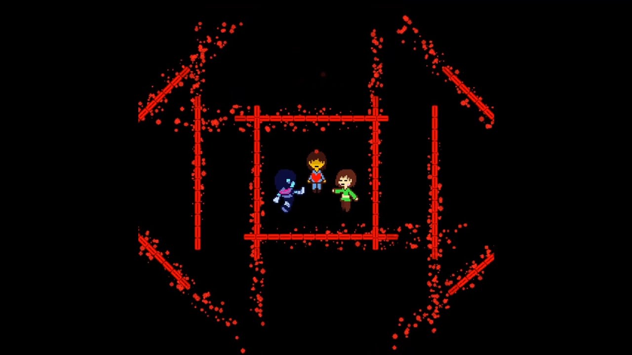 Deltarune - Frisk fanmade battle - YouTube