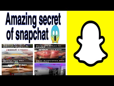 Amazing secret of snapchat 😱/ Some feature of snapchat - YouTube