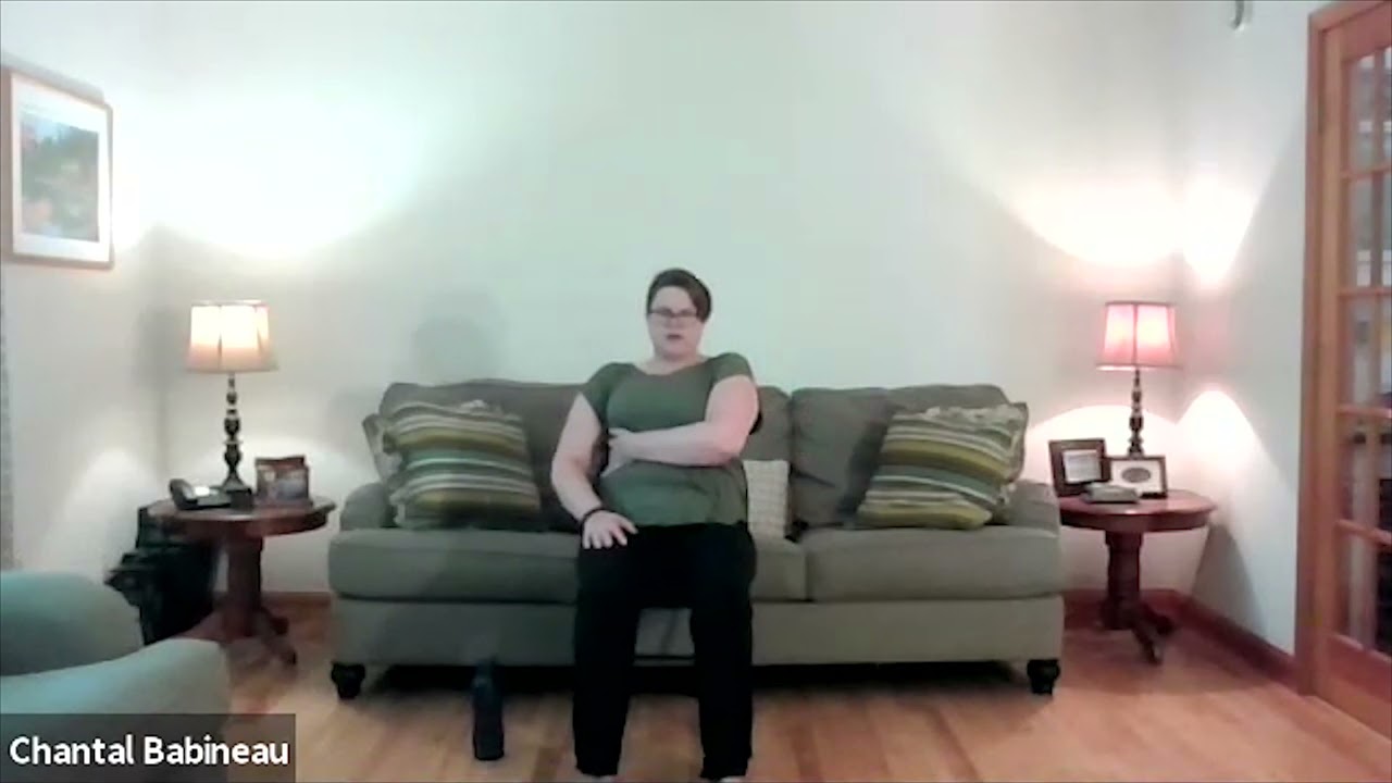 COPD Support Group - Chair Yoga - YouTube