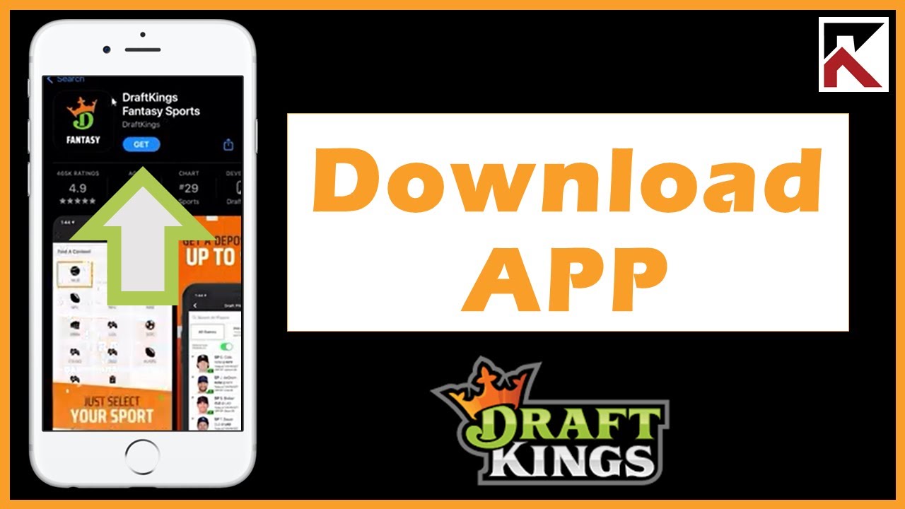 How To Download DraftKings Fantasy Sports App iPhone - YouTube