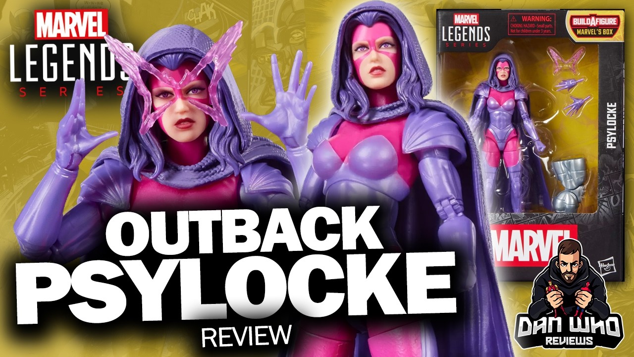 Marvel Legends OUTBACK PSYLOCKE X-Men (Box BAF Wave) Review - YouTube