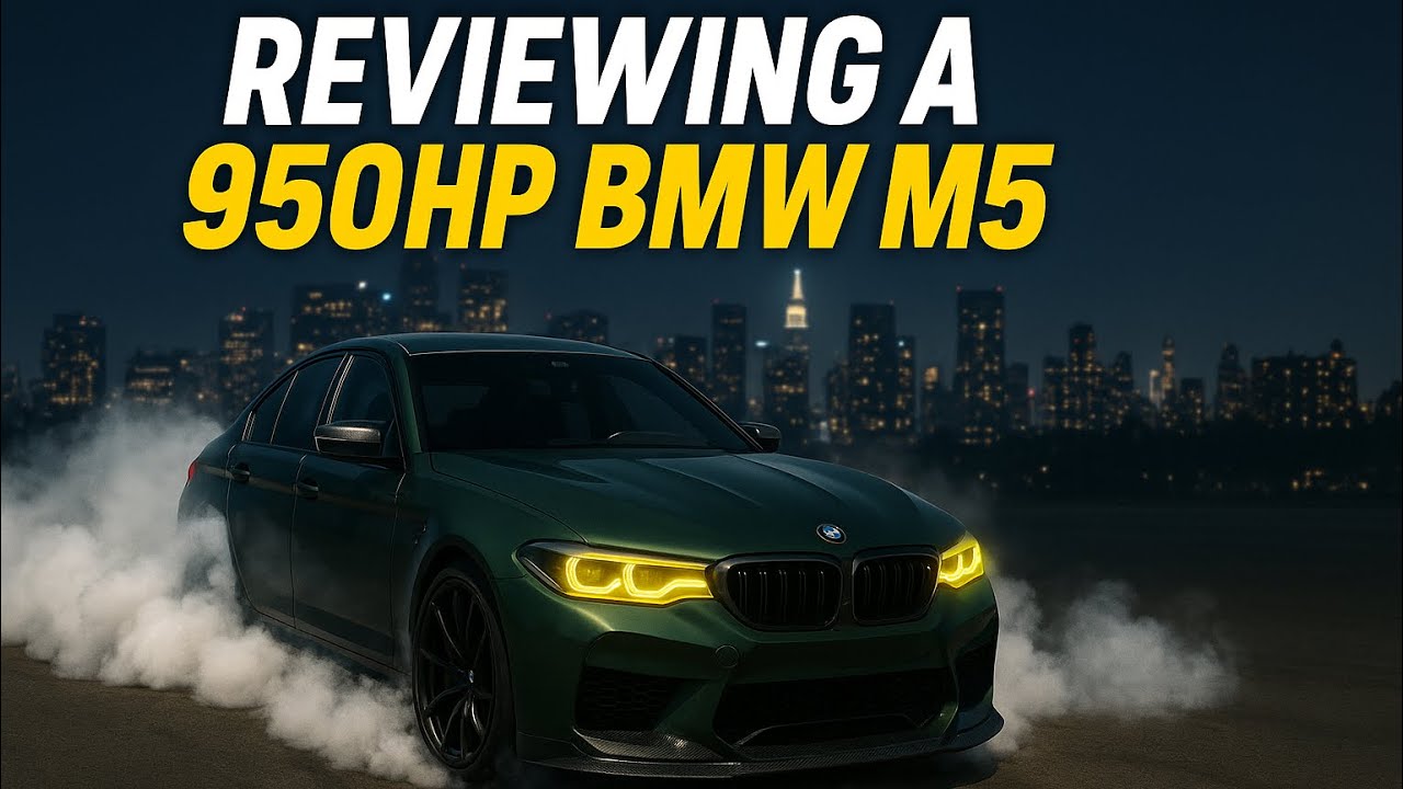 DRIVING A 950 BMW M5 COMP - YouTube