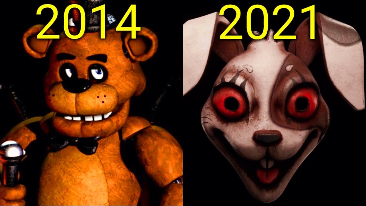 Evolution Of Five Nights At Freddy's Games 2014~2021 - YouTube