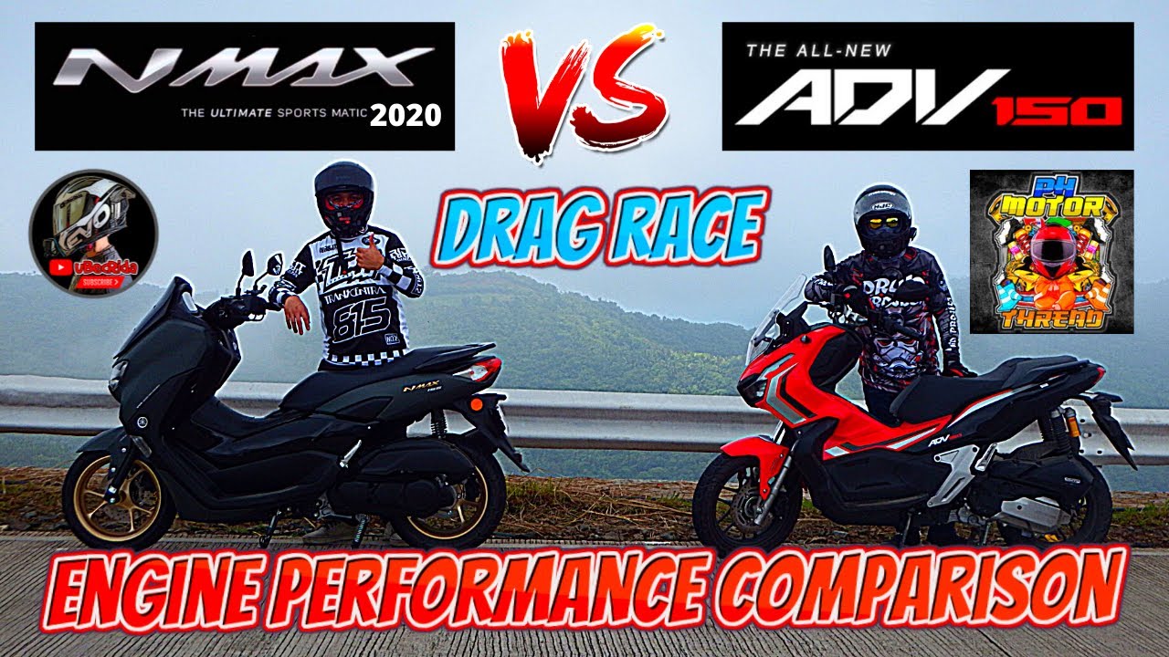 NMAX 2020 VS ADV 150 DRAG RACE! | SINO BA ANG MAS MALAKAS? - YouTube