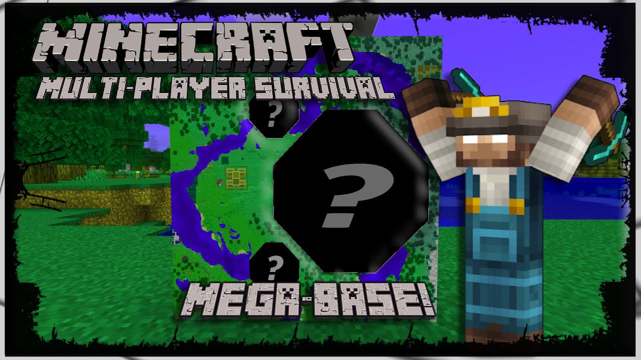 Minecraft Multiplayer Survival Timelapse Ep. 1 - Starting the MegaBase ...
