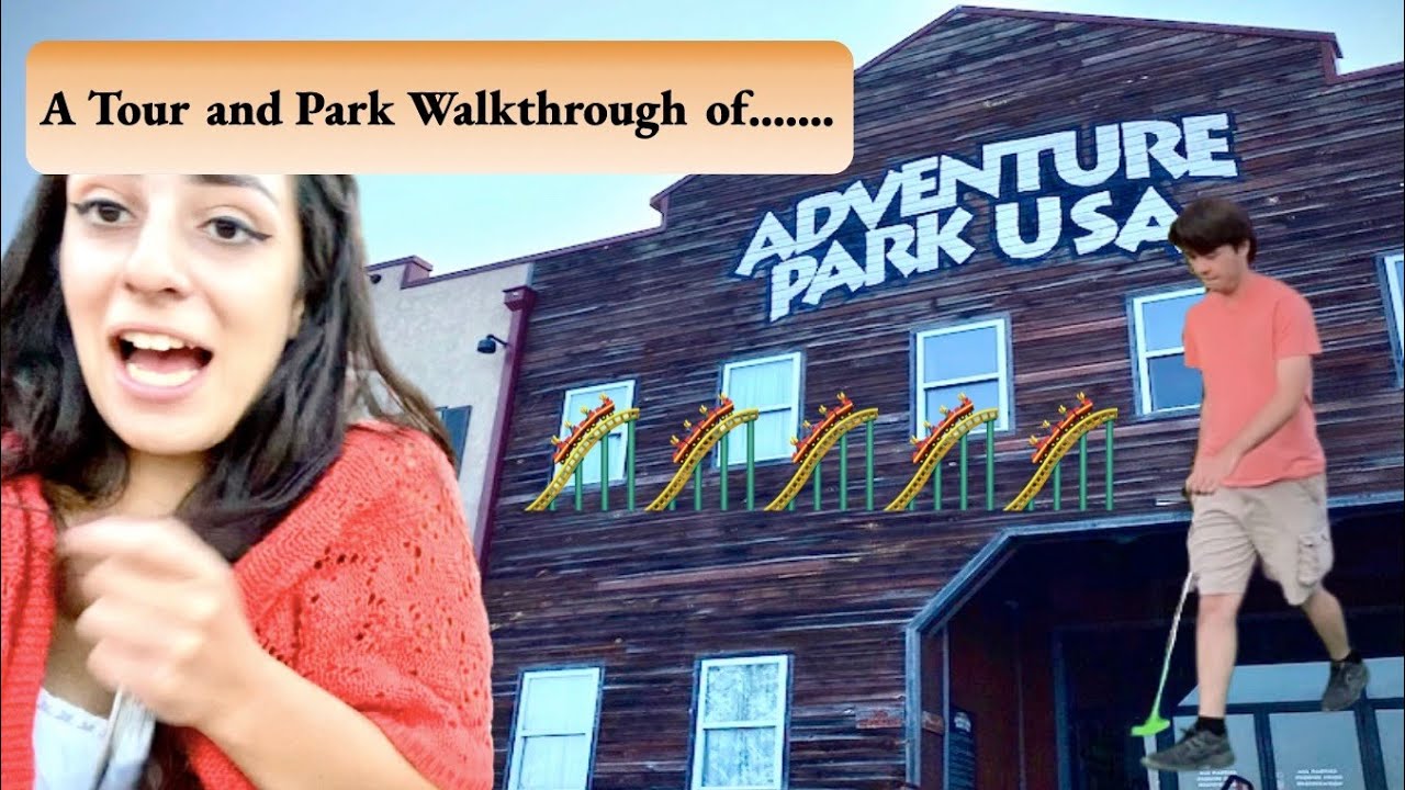 Adventure Park USA: Tour and Park Walkthrough !! Amusement Park in ...