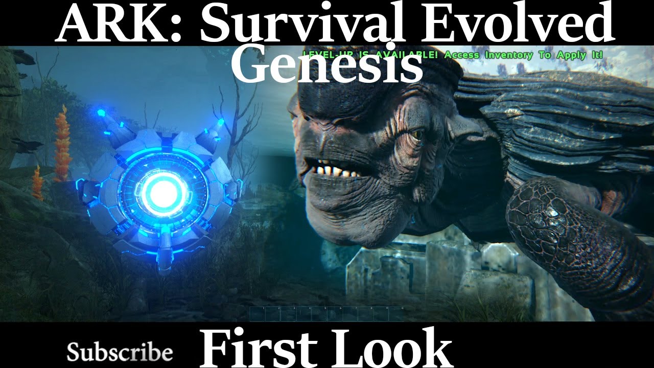 ARK: Survival Evolved Genesis First Look New Map - YouTube