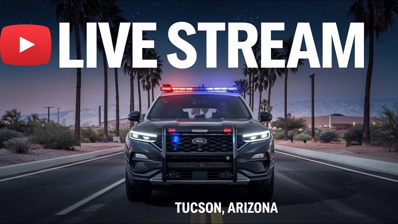 Tucson's LIVE Police Scanner Broadcast & Community Chat #Police - YouTube