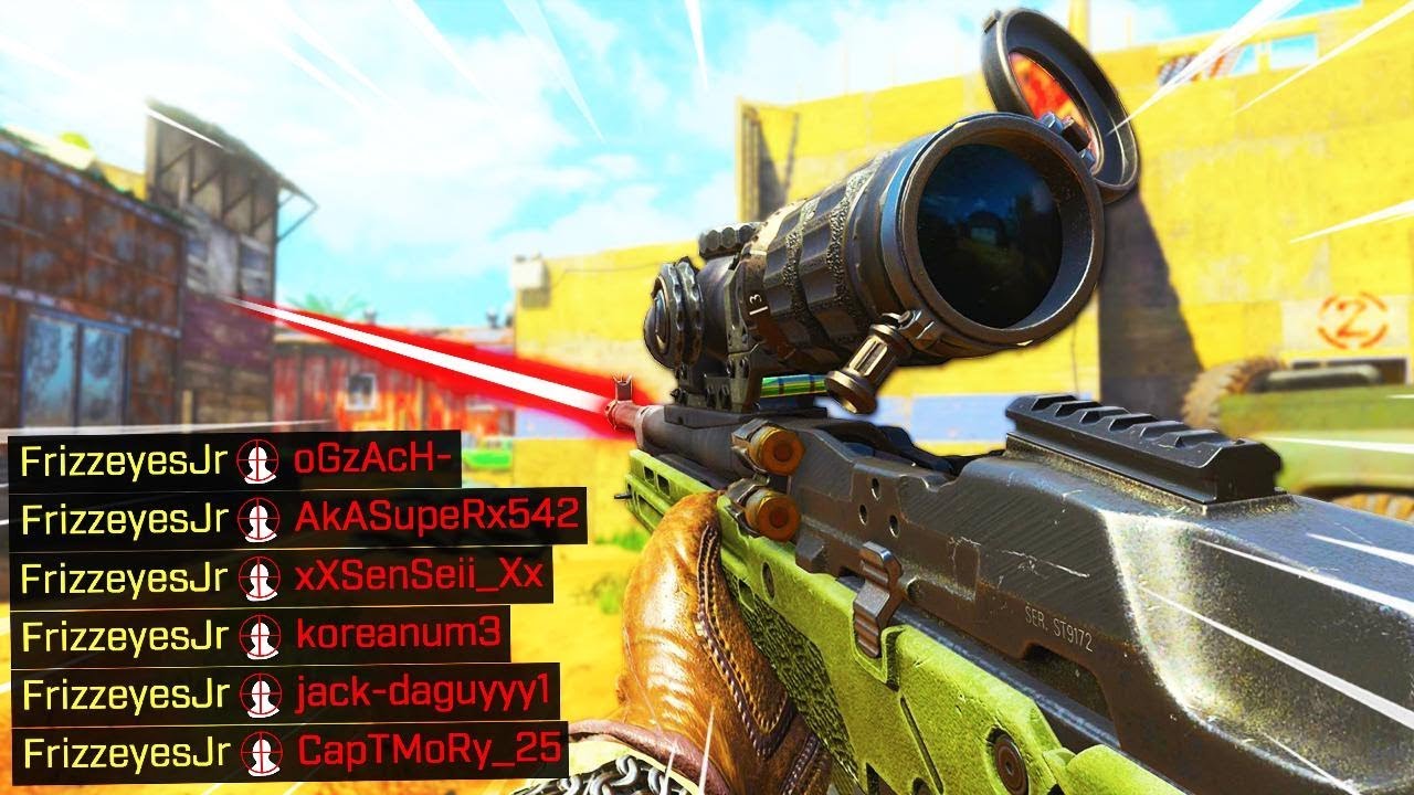 the NEW VENDETTA DLC SNIPER.. (TIER 50 REWARD!) - COD BO4 - YouTube