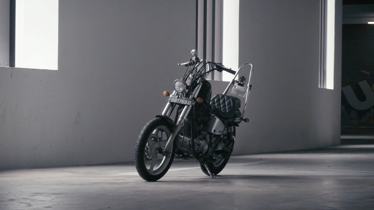 A Honda Phantom TA200 Chopper Custom Build (Mini Harley Davidson) - YouTube