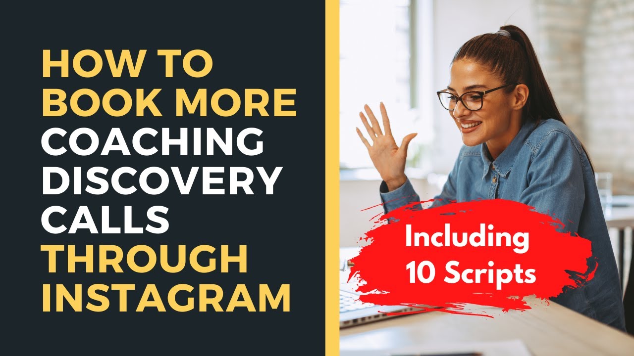 How to Book More Coaching Discovery Calls Through Instagram - YouTube