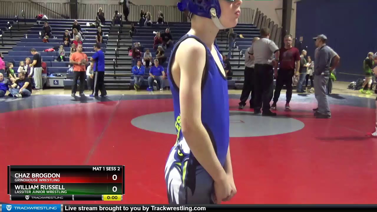 Novice 58 William Russell Lassiter Junior Wrestling Vs Chaz Brogdon ...