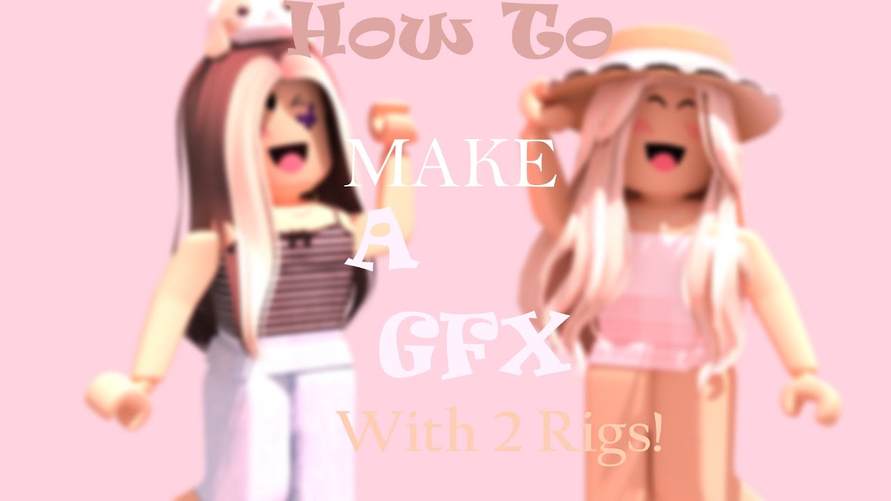 How to Make A Two Person GFX Using A Rig! ~ Blender 2.8 ~ Gamer flashy ...